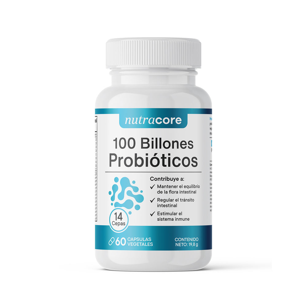 Probióticos 100 Billones - 14 Cepas